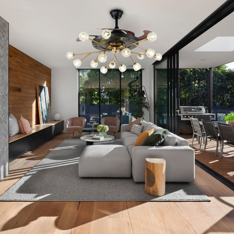 Mercer41 Vernest 42'' Ceiling Fan with Remote Control & Reviews | Wayfair